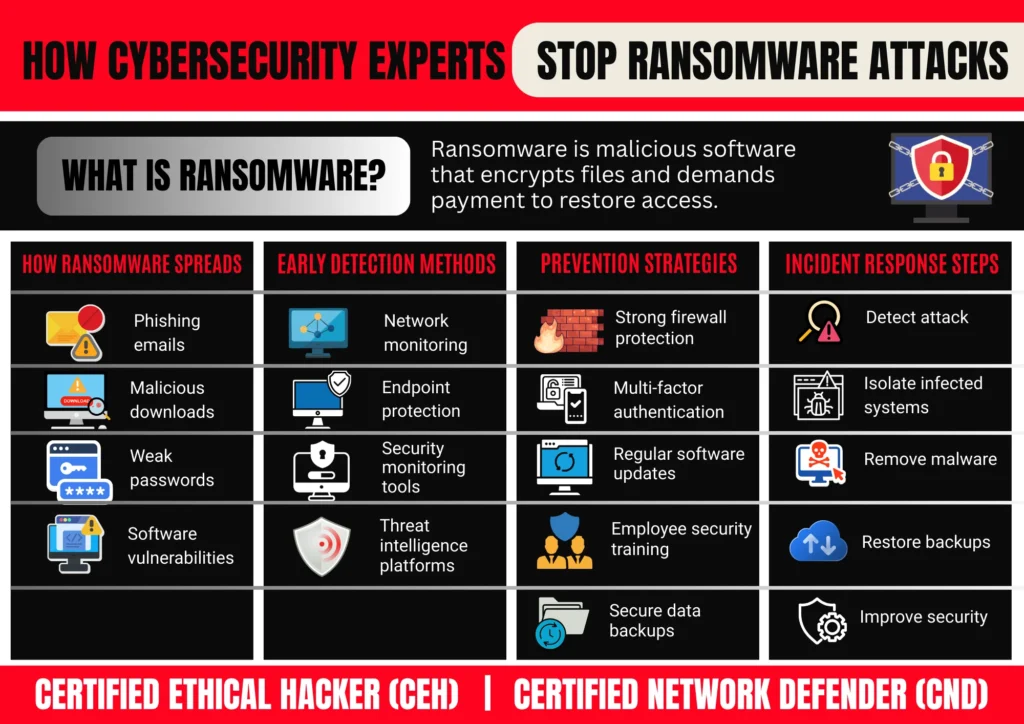 How Cybersecurity Experts Stop Ransomware Attacks in 2026